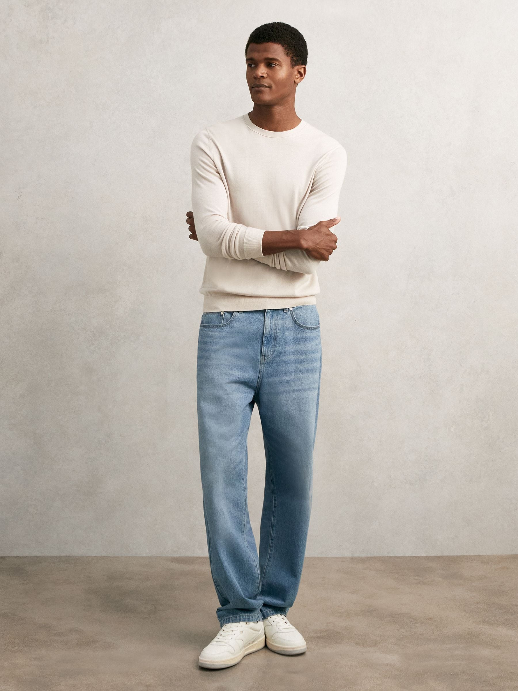 REISS Reiss Broadway Loose-Fit Jeans